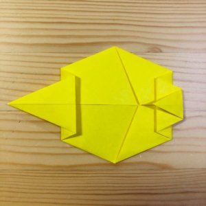 簡単折り紙『レモン』の折り方｜How to fold origami ” Lemon”