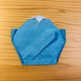 簡単折り紙『ごはん』の折り方｜How to fold origami “Rice”