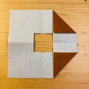 簡単折り紙『ドーナツ』の折り方｜How to fold origami “Donut”